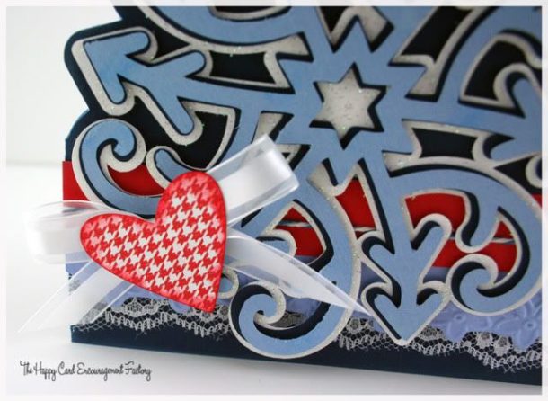 Snowflake Birthday Card - HappyCardFactory Designs