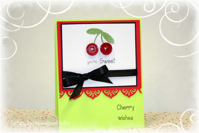 Cherry Wishes - HappyCardFactory Designs