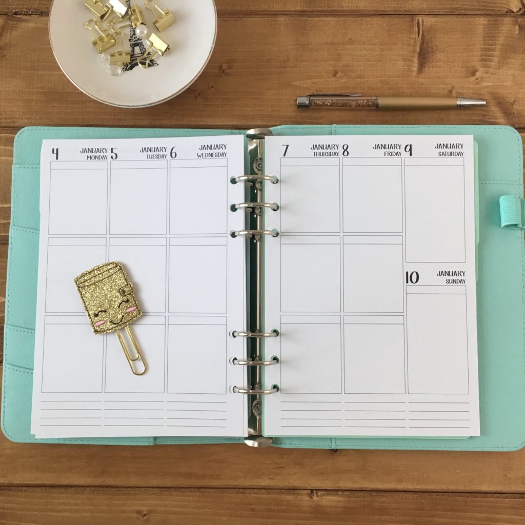 Vertical style A5 planners now available! - HappyCardFactory Designs